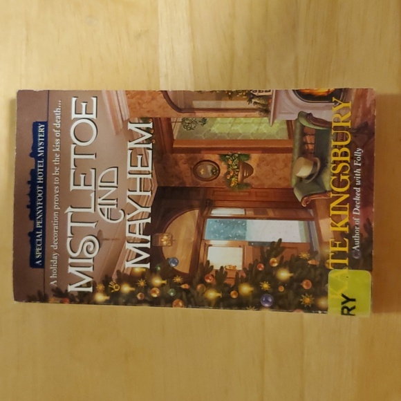 Kate Kingsbury | Accents | Mistletoe And Mayhem By Kate Kingsbury ...